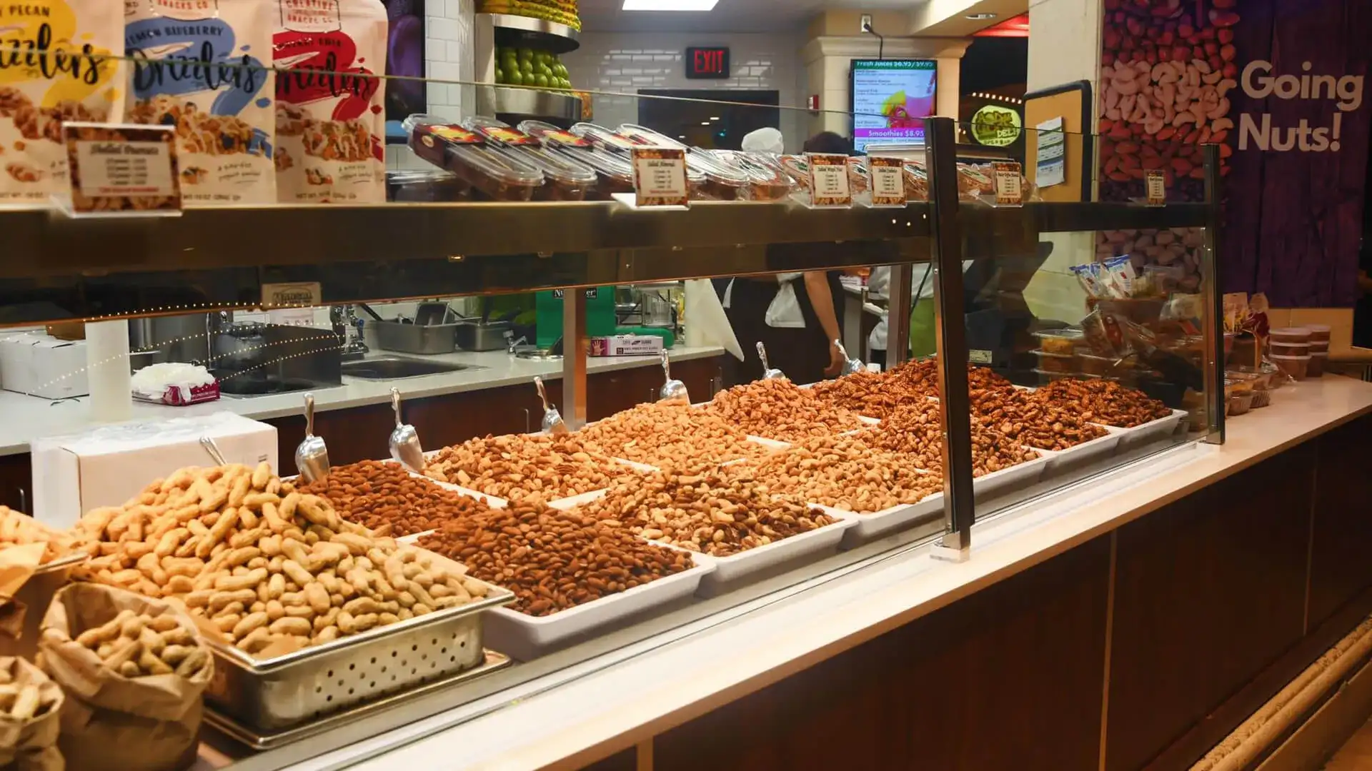 Roasted Nuts & Sweet Treats in Atlantic City - Going Nuts at Tropicana
