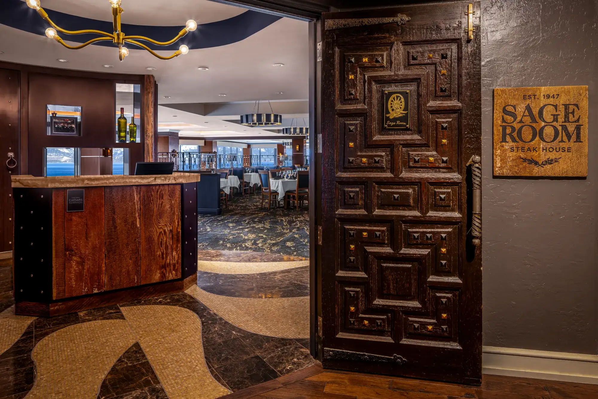 Tahoe Seafood & Steakhouse with Lake Views at Caesars Republic - Sage Room