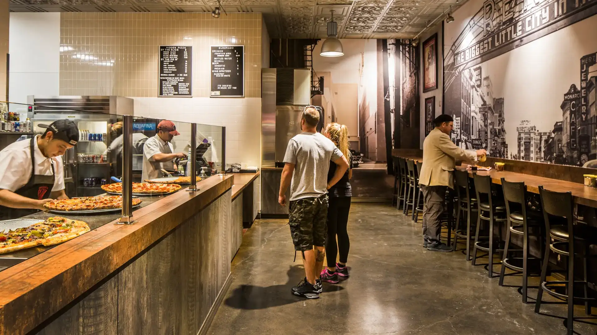 Downtown Reno Pizza - Hidden Pizza, Sicilian-Style Slices