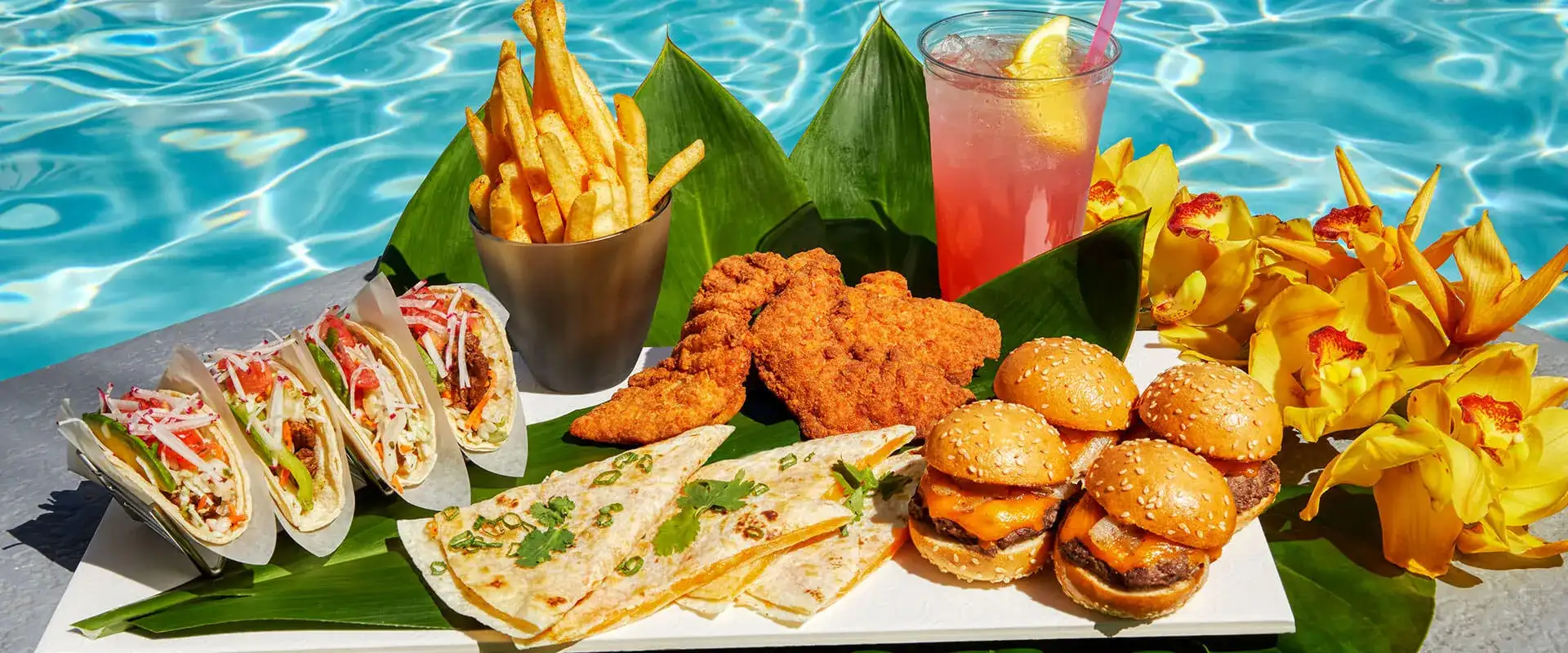Beach Club Bar & Grill Poolside Dining - Flamingo Las Vegas