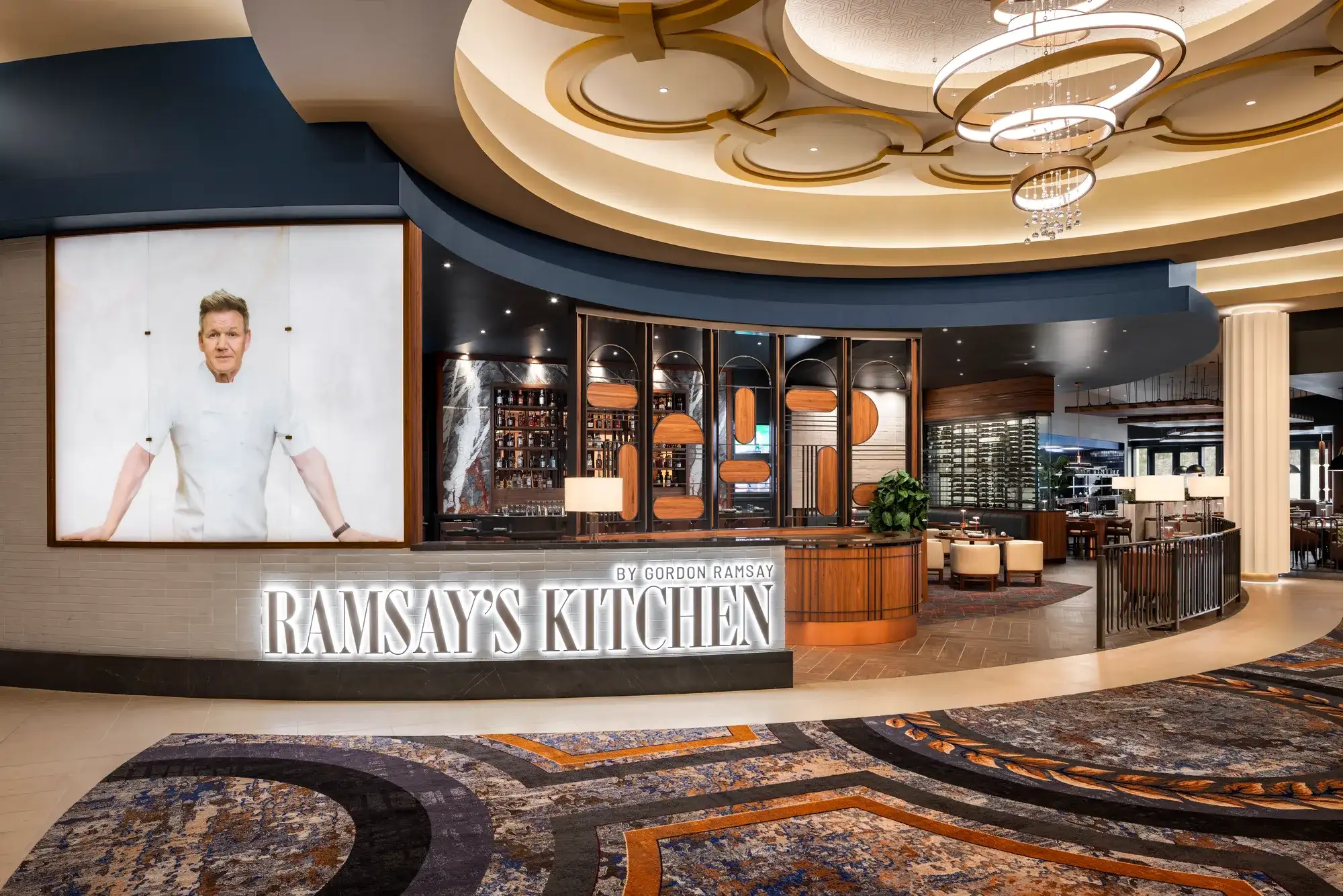 Gordon Ramsay Restaurant in Danville - Ramsay’s Kitchen at Caesars Virginia
