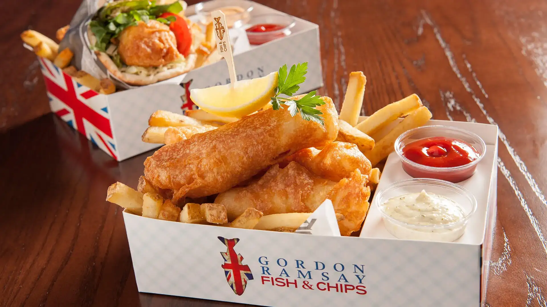 Gordon Ramsay Fish & Chips - British Classics at Harrah's Cherokee, NC