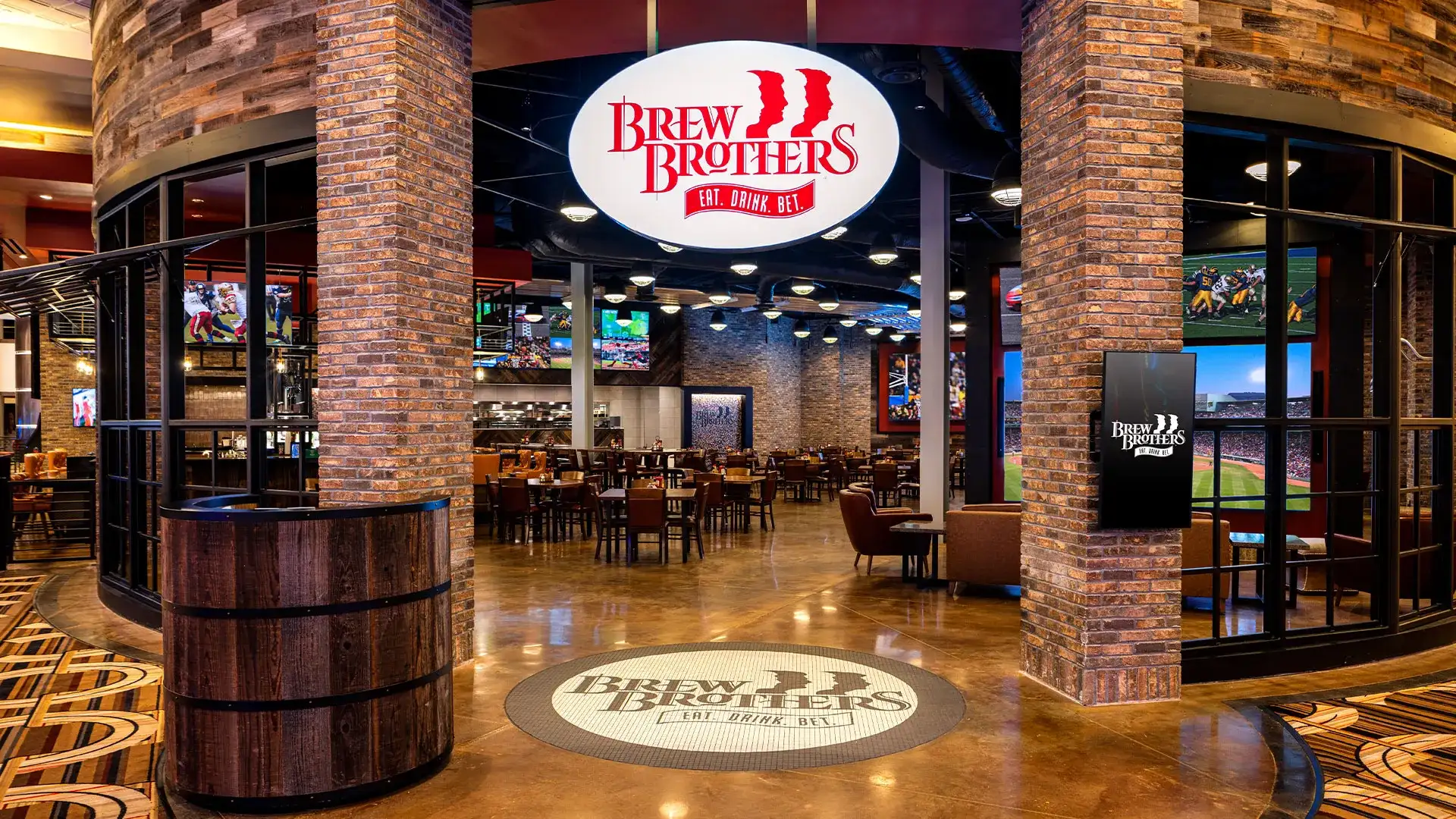 Brew Brothers Lake Charles with Craft Beer & Pub Fare at Horseshoe